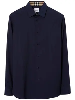 Burberry Stretch Cotton Shirt