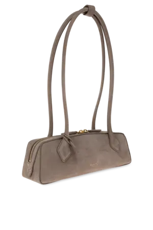 Alaïa Suede Bag ‘teckel Small - Beige