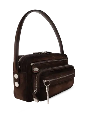 Acne Studios Suede Bag With A ‘vintage’ Effect