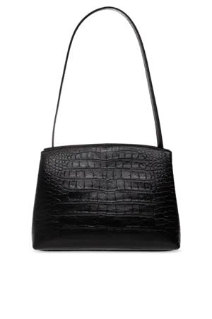 LIFFNER Leather Bag ‘pushlock Croc