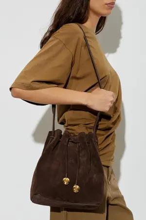 LIFFNER Suede ‘charm Bucket’ Bag