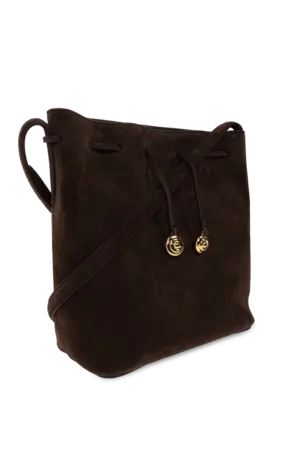 LIFFNER Suede ‘charm Bucket’ Bag