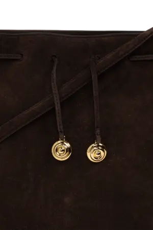 LIFFNER Suede ‘charm Bucket’ Bag