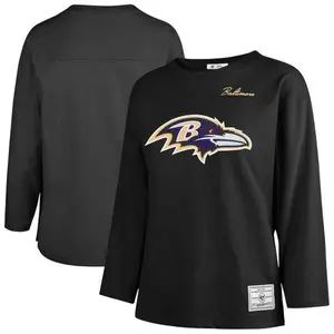 '47 Baltimore Ravens Game Nod Timeless Long Sleeve T-shirt - Black