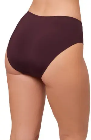 MONTELLE INTIMATES Lace & Microfiber Briefs