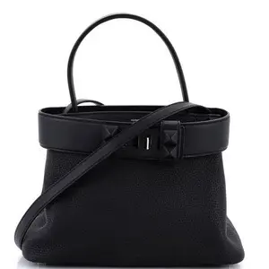 Hermès Medor Handbag Togo - Black