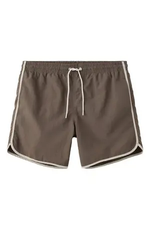 Mango Drawstring Swim Trunks