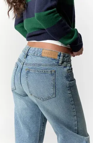 PACSUN Zoe Low Rise Girlfriend Wide Leg Jeans