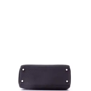 Hermès Kelly Handbag Togo With Palladium Hardware 25