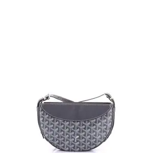 Goyard Hirondelle Shoulder Bag Coated Canvas And Leather