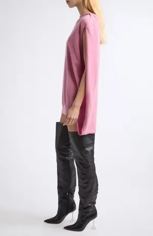 JULIE KEGELS Lambswool Sweater Dress
