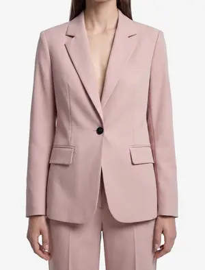 Koton Long Sleeve Notched Lapel Blazer