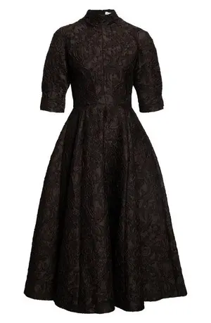 EMILIA WICKSTEAD Quinley Jacquard Midi Dress