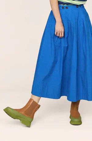 Charlotte Stone Gwen Mudguard Lug Sole Chelsea Boot