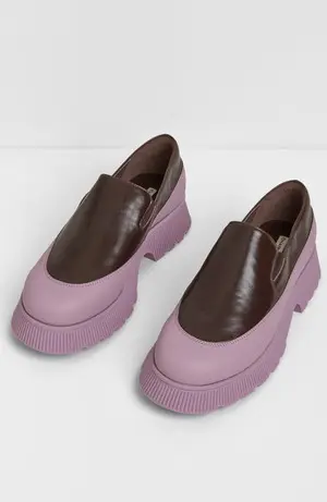 Charlotte Stone Robbie Mudguard Loafer - Umber