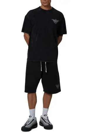 GOOD FOR NOTHING Oversized Fit Eagle T-shirt