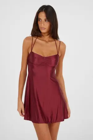 SASHA THERESE Georgette Mini Dress