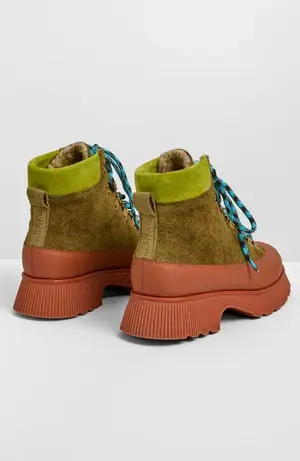 Charlotte Stone Morris Mudguard Lace Up Bootie