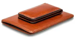 Bosca Old Leather Front Pocket Wallet