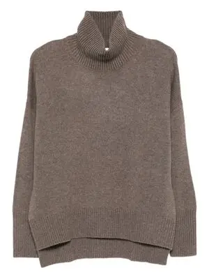 LISA YANG Heidi Cashmere Turtle-neck Sweater - Multicolor