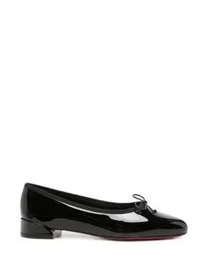 CHRISTIAN LOUBOUTIN Sweetie Jane Patent Leather Ballet Flats - Multicolor