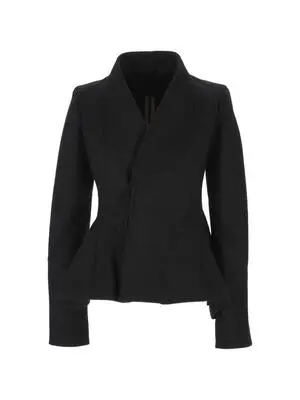 Rick Owens Wool Blazer Jacket - Multicolor