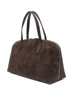 TOTEME Suede Leather Tote Bag - Multicolor