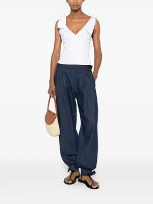 Celine Cotton Bustier Top