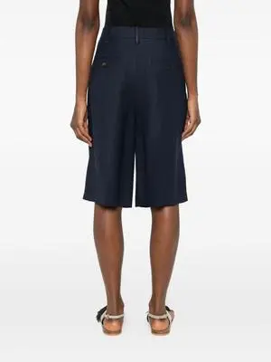 Brunello Cucinelli Linen Blend Bermuda Shorts