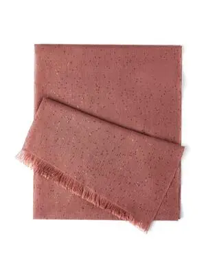 Brunello Cucinelli Cashmere And Silk Scarf - Multicolor