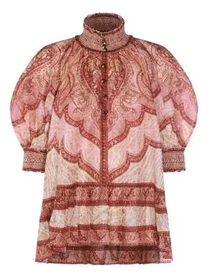 Zimmermann Wanderlust Silk Blouse - Multicolor
