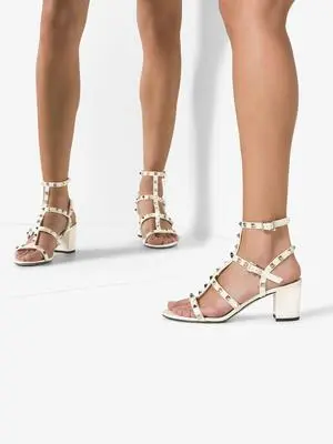 Valentino Garavani Rockstud Leather Sandals