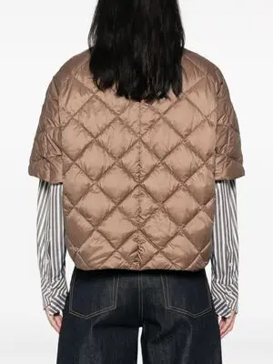 Max Mara Quilted Down Jacket