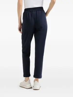 Brunello Cucinelli Cotton Drawstring Trousers