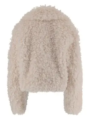 STAND STUDIO Smara Faux Fur Jacket - Multicolor