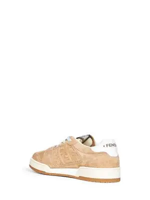 Fendi Beige Match Low-top Sneakers - Multicolor