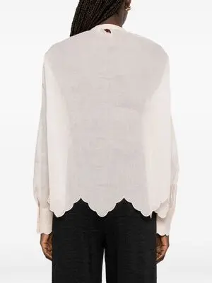 FORTE_FORTE Embroidered Cotton Shirt - Multicolor