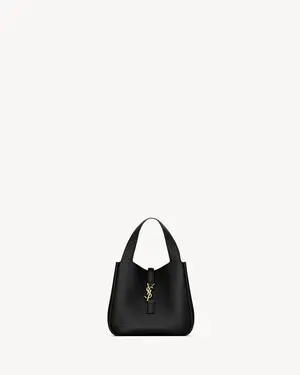 Saint Laurent Le 5 À 7 Baby Bea In Grained Leather