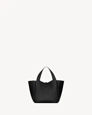 Saint Laurent Le 5 À 7 Baby Bea In Grained Leather