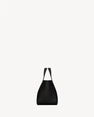 Saint Laurent Le 5 À 7 Baby Bea In Grained Leather