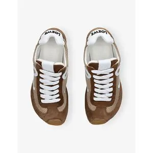 Loewe Ballet Runner 2.0 Suede And Mesh Trainers