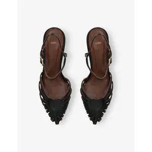 ANONYMOUS COPENHAGEN Keesha Leather Heeled Sandals