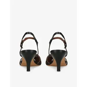 ANONYMOUS COPENHAGEN Keesha Leather Heeled Sandals