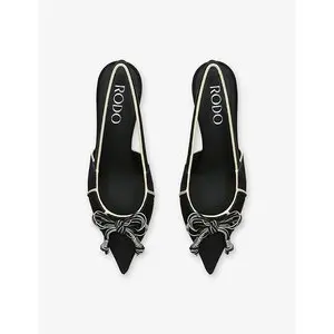 Rodo Tess 55 Suede Heeled Mules