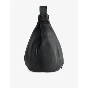 Yohji Yamamoto Discord Leather Cross-body Bag - Black