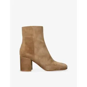 GIANVITO ROSSI Joelle 70 Suede Ankle Boots