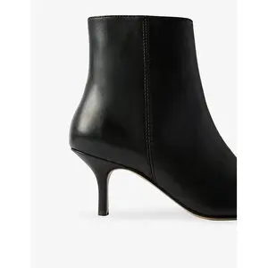 Whistles Kitten Leather Heeled Ankle Boots