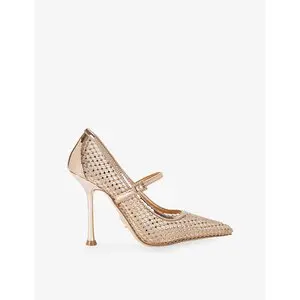 Steve Madden Stirring Mesh Pumps - Gold
