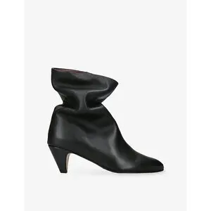 ANONYMOUS COPENHAGEN Vully Leather Heeled Ankle Boots