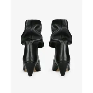 ANONYMOUS COPENHAGEN Vully Leather Heeled Ankle Boots